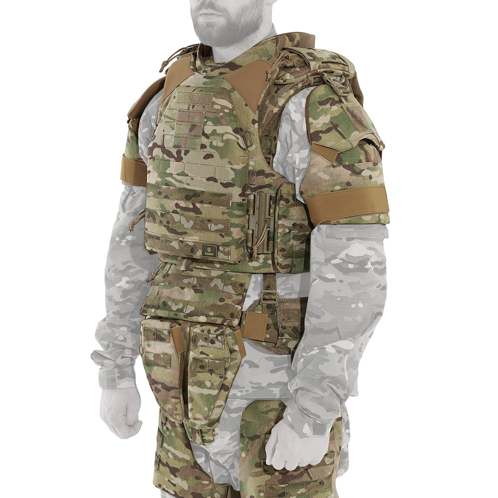 Модульний бронежилет Plastoon XM kit 7 multicam USA | Rarog Taсtical Gear